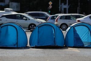 How to Set Up a Camping Tent on Concrete? | Camping